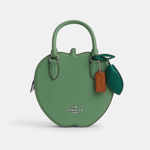 Coach | Bags | Nwt Coach Apple Crossbody Womens Handbag Cr25 Soft Green ...